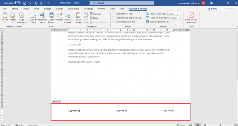 Fungsi Header dan Footer + Cara Kerjanya